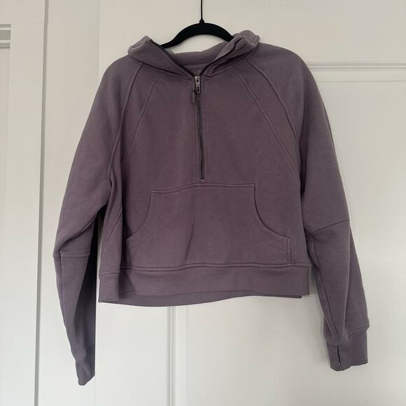Danskin | Tops | Danskin Xl Dusty Purple Lulu Scuba Vibes Cropped ...
